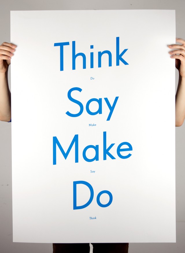Do Make Say Think Poster | Zwölf
